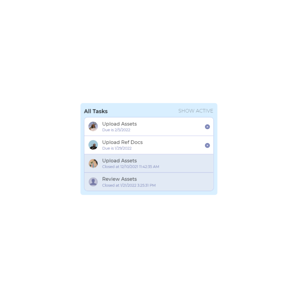 Assign tasks in online design proofing | Approval Studio